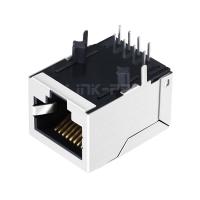 China LPJE501DNL Tab Down Without Led Single Port RJ45 Modular Jack Without Integrated Magnetics for sale