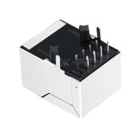 China LPJE501DNL Tab Down Without Led Single Port RJ45 Modular Jack Without Integrated Magnetics for sale