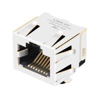 China LPJES101XCNL Tab Up Without LED 1X1 Port SMT RJ45 Jack Without Integrated Magnetics for sale