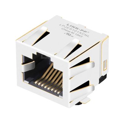China LPJES101XCNL Tab Up Without LED 1X1 Port SMT RJ45 Jack Without Integrated Magnetics for sale