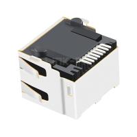 China LPJES101XCNL Tab Up Without LED 1X1 Port SMT RJ45 Jack Without Integrated Magnetics for sale