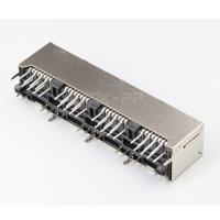 China LPJEF5240DNL Without LED 1X4 Port 8P8C Vertical RJ45 Jack Without Integrated Magnetics for sale