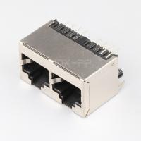 China LPJE602DNL Without LED 1X2 Port 8P8C Vertical RJ45 Connector Without Integrated Magnetics for sale