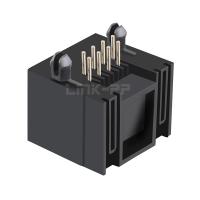 China LPJE101NNL Without LED 1X1 Port RJ45 Jack Tab UP Without Integrated Magnetics for sale