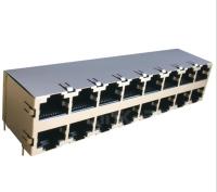 China LPJE100XCNL 2x8 Port RJ45 Jacks Without Magnetic Without Leds for sale