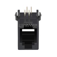 China WE 615004143821 Compatible LINK-PP LPJE8013NNL Tab Up Without LED 1X1 Port 4P4C RJ11 Jack for sale