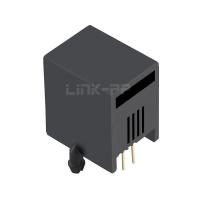 China WE 615004143821 Compatible LINK-PP LPJE8013NNL Tab Up Without LED 1X1 Port 4P4C RJ11 Jack for sale
