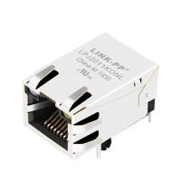 China LPJ2011KONL 100 Base-T RJ45 Jack with Transformer Tab Up Orange&Green/Yellow Leds for sale