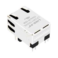 China LPJ2011KONL 100 Base-T RJ45 Jack with Transformer Tab Up Orange&Green/Yellow Leds for sale