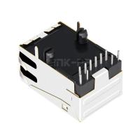 China LPJ2011KONL 100 Base-T RJ45 Jack with Transformer Tab Up Orange&Green/Yellow Leds for sale