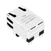 China Belfuse 08B0-1K1T-06-F Compatible LPJ9011KINL 10/100 Base-T Cat5e RJ45 Magjack Tab UP Yellow&Green/Green Leds for sale