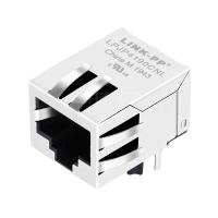 China Halo HFJ11-RPE44ERL Compatible LPJP4190CNL 10/100 Base-T RJ45 PoE MagJack With Rectifier Bridge Tab Down Without Led for sale