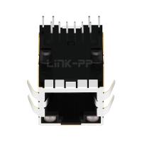 China LPJ9011K55NL 10/100 Base-T RJ45 Magjack Tab UP Orange&Green/Orange&Green Leds for sale