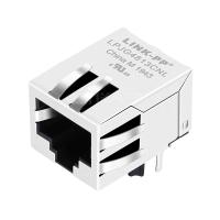 China Halo HFJ11-E1G01ERL Compatible LPJG4813CNL 1000 Base-T Ethernet RJ45 MagJack Tab Down Without Led for sale