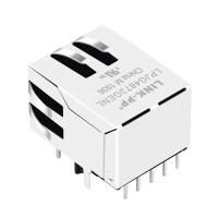 China Halo HFJ11-E1G16E-L12RL Compatible LINK-PP LPJG4873GENL 1000 Base-T RJ45 MagJack Tab Down Green/Yellow Led for sale