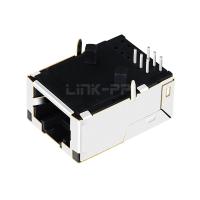China Belfuse L8AL-1XX1-ED Compatible LPJK7401DNL 100 Base-T Low Profile RJ45 Magjack Tab Up Without Led for sale