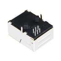China Belfuse L8AL-1XX1-ED Compatible LPJK7401DNL 100 Base-T Low Profile RJ45 Magjack Tab Up Without Led for sale
