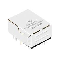 China Belfuse L830-1JX1-47 Compatible LPJK70409B98NLS Low Profile RJ45 Magnetics jack 100 Base-T Tab Up Orange&Green/Yellow Leds for sale