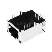 China LPJK7001B98NLV Low Profile RJ45 Magjack 100 Base-T Tab Up With Orange&Green/Yellow Leds for sale