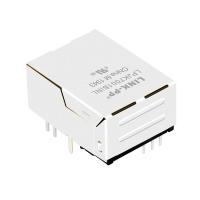 China LPJK7001BINL Low Profile RJ45 Magjack 100 Base-T Tab Up With Yellow&Green/Green Leds for sale