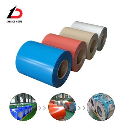 China DX52D PPGI Prepainted Galvanized Steel Coil 0.41mm-0.46mm Thickness Z40-Z275 Coating for Roofing for sale