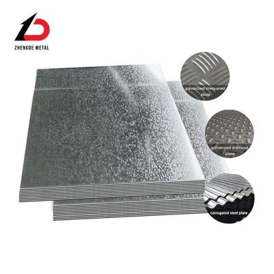 China Hot Rolled Galvanized Steel Sheet Dx51d Dx52d Dx53d Z100 Z150 Z275 Zinc Coated Gi Plate for Roofing for sale