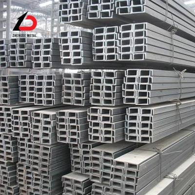 China Hot Rolled Carbon Steel C Channel Bar Q195 Q235 Q345 Structural UPE80-300mm for Construction Support for sale