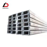 China Q235B Channel Steel U-Shaped Structural Beams 80-300mm Sizes for Bridge Building and Construction Applications for sale