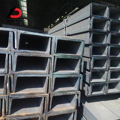 China U Channel Steel 50-400mm S235JR A36 Structural Steel with Galvanized/Black Finish for Construction for sale