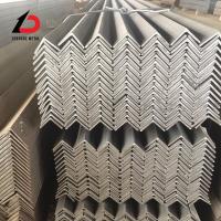 China Custom SS400 Q235B S355JR Steel Angle 4-18mm Thickness with BV and ISO 9001 Certification for Construction for sale