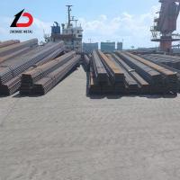 China Z-Shape Hot Rolled Steel Sheet Pile 320-750mm for Cofferdam Construction with 5-13mm Thickness for sale
