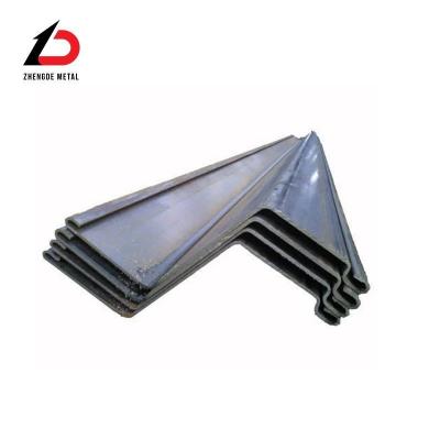 China Hot Rolled U-Shape Steel Sheet Pile 400x100x10.5mm S275 S355 Low Carbon Steel for Construction and Marine Applications for sale