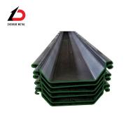 China Custom Steel Sheet Pile 9m 12m 15m 18m 24m Lengths for Flood Protection and Construction Applications for sale