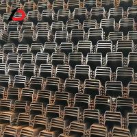 China S355 SY295 SY390 Carbon Steel Sheet Pile Z-Shape 320-600mm Width for Waterproof Construction for sale
