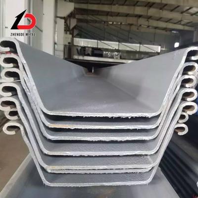 China SY290 Cold Rolled U Steel Sheet Pile 320-750mm Width for Retaining Walls and Cofferdams for sale