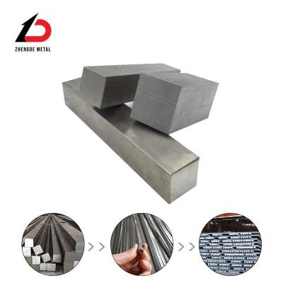 China Hot Rolled Cold Drawn Carbon Steel Square Bar A36 Ss400 10x10 to 150x150 mm for sale
