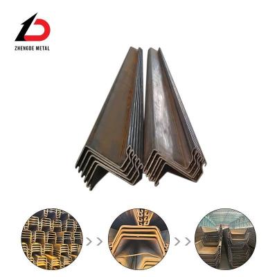 China S355JR S355J0 S355J2H U-Shaped Steel Sheet Piles 6m 9m 12m Length for Construction Foundations for sale