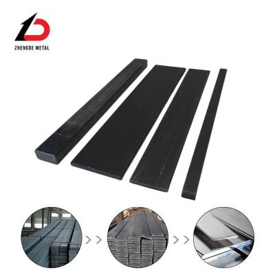 China AISI ASTM 1018 1020 1045 Carbon Steel Flat Bar 4-150mm Width for Building Frame Structures for sale