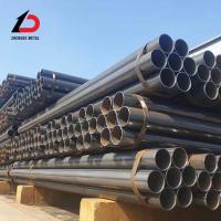 China DN32 DN40 Q235 Welded Steel Pipes - 6m Length Industrial Grade for Water Supply and Construction for sale