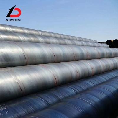 China Carbon Steel Welded Pipe ASTM A53 A106 Gr B Sch 40 SSAW Round Tube DN15 to DN600 for sale