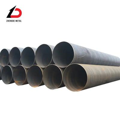 China Cold Drawn Spiral Welded Steel Pipe A53 A333 A106 St45 Sch40 DN15 SSAW for sale