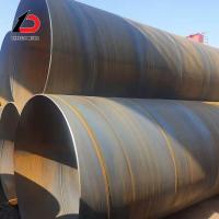 China Cold Drawn Spiral Welded Steel Pipe A53 A333 A106 St45 Sch40 DN15 SSAW for sale