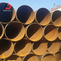 China ASTM A36 Large Diameter SSAW Spiral Welded Carbon Steel Pipe Hot Rolled 400-3000mm for sale