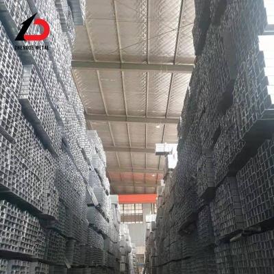 China Hot/Cold Rolled ERW Square Rectangular Hollow Section Dx51d Dx52D Galvanized Steel Pipe 10.2-165mm OD for Hydraulic Automotive Applications for sale