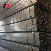 China SS330 SS400 S235JR Q195 Q235 Q345 Galvanized Steel Pipe 0.6-25mm Thickness Custom Square Rectangular Sizes for sale