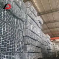 China SS330 SS400 S235JR Q195 Q235 Q345 Galvanized Steel Pipe 0.6-25mm Thickness Custom Square Rectangular Sizes for sale