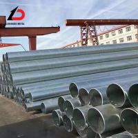 China ERW Welded Galvanized Steel Pipe 1-150mm Wall Thickness 6-2500mm OD with Grooved Ends for sale