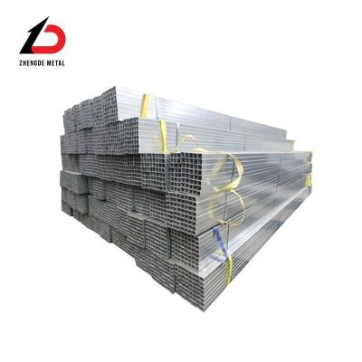 China Dx51d Z275 Galvanized Steel Square Pipe 1.5 Inch 12ft Length with 1-12mm Thickness Options for sale