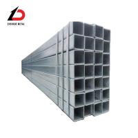 China Dx51d Z275 Galvanized Steel Square Pipe 1.5 Inch 12ft Length with 1-12mm Thickness Options for sale