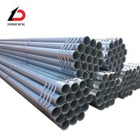 China ASTM A106 Sch 40 Hot-Dip Galvanized Steel Pipe 10.2-165mm OD with 2.0-4.5mm Wall Thickness for sale